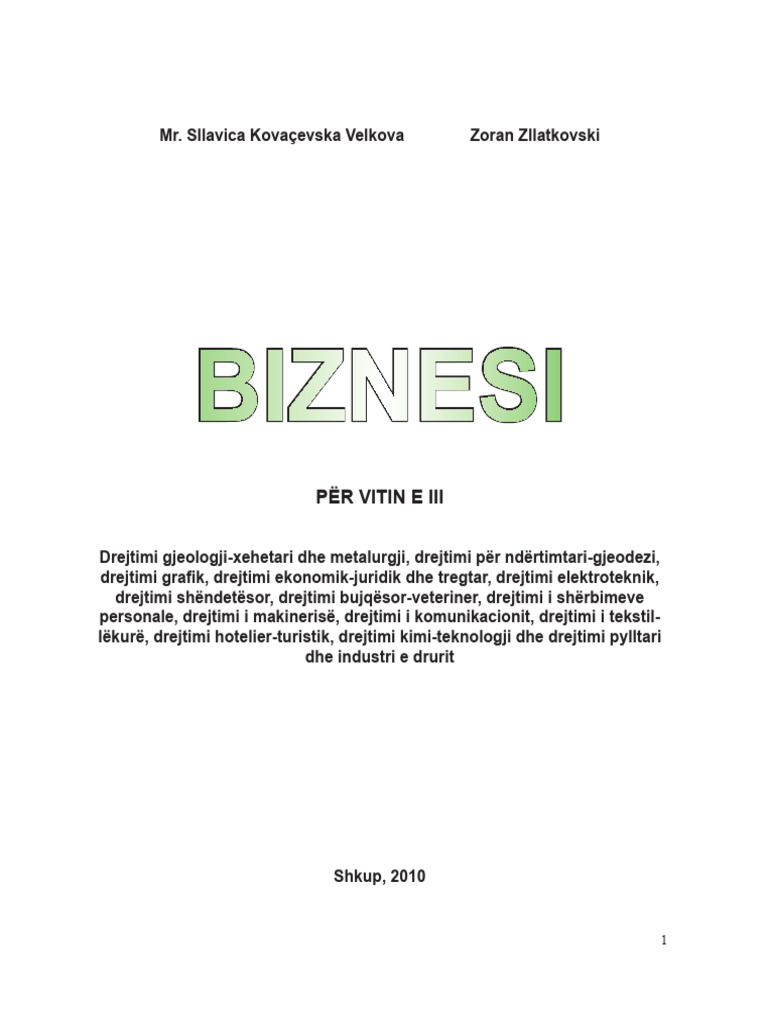Biznesi Viti 3 | PDF