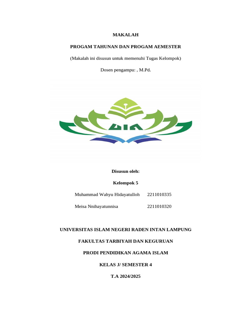 MLKH Kel.5 Perencanaan Pem | PDF