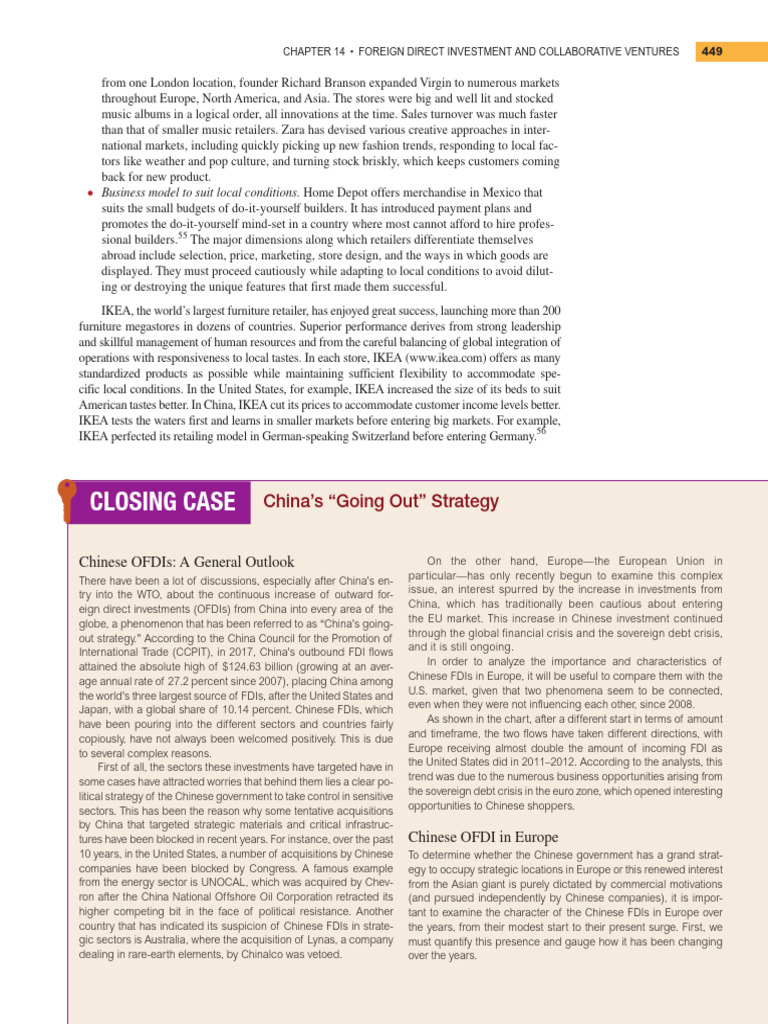 China's "Going Out" Strategy | PDF