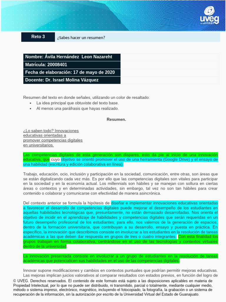 Ávila Leon R3 U1 | PDF | Computers