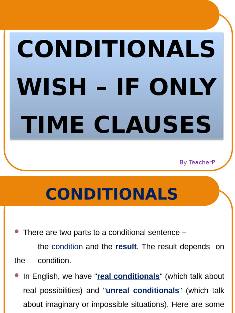 conditional-sentences-pptx-grammar-guides | PDF