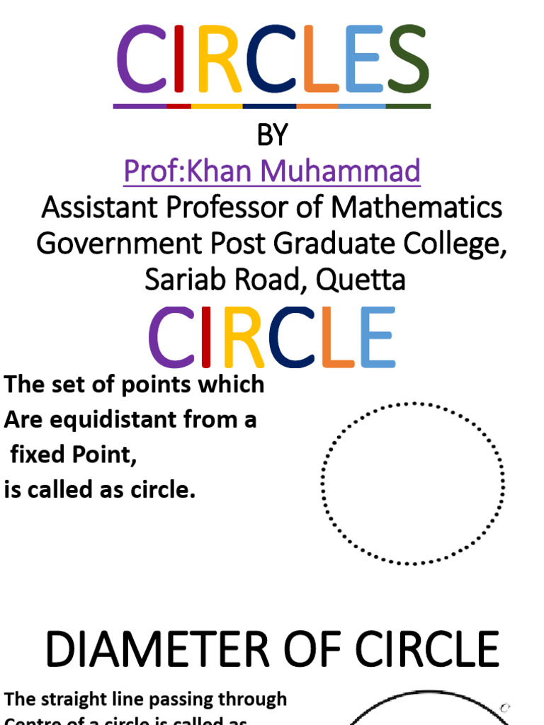 Circles | PDF