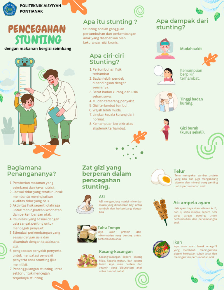 Leaflet Stunting | PDF