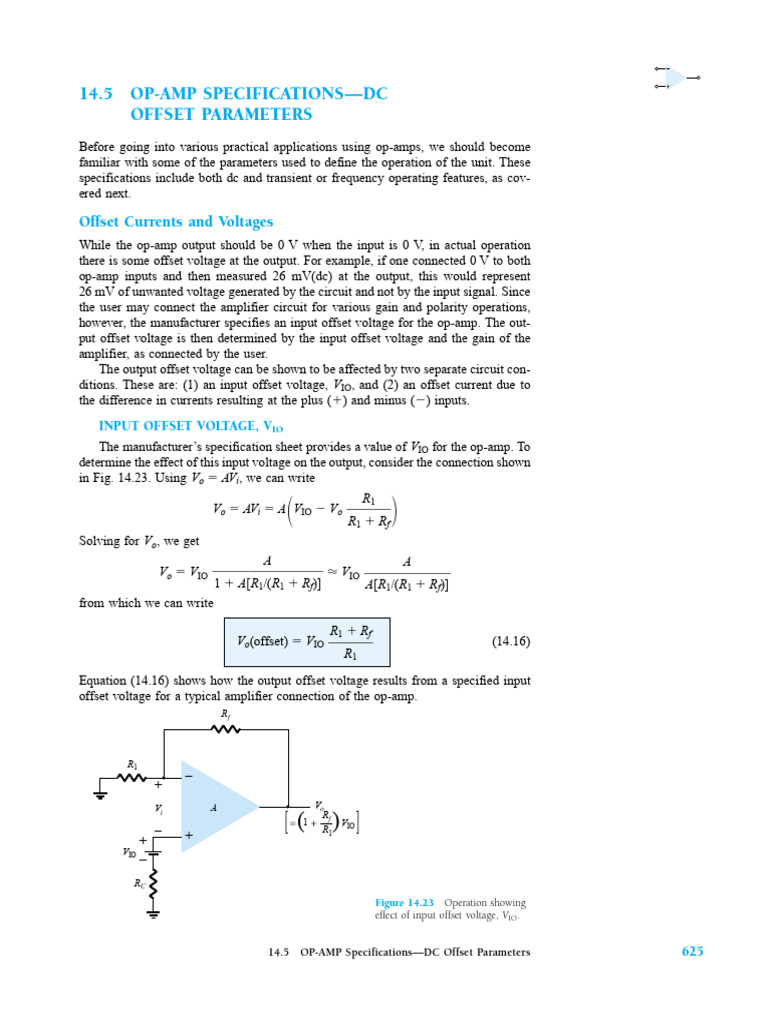 Op Amp Offset Null 2 | PDF