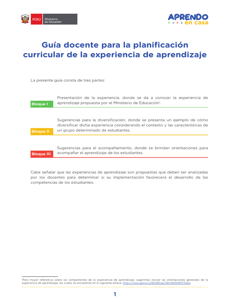 Exp12 Planificamos Inicial Integrada | PDF