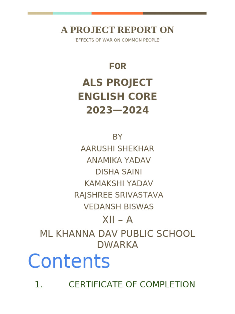English Project | PDF