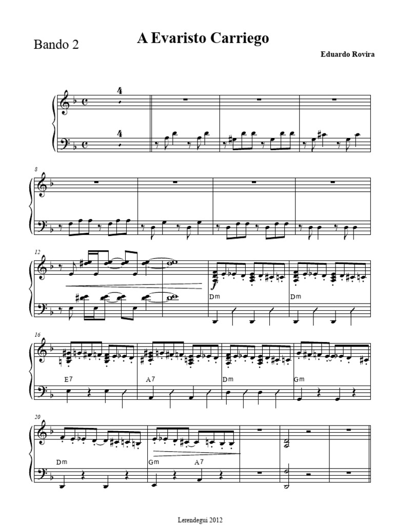 Evaristo Carriego Bando 2 | PDF