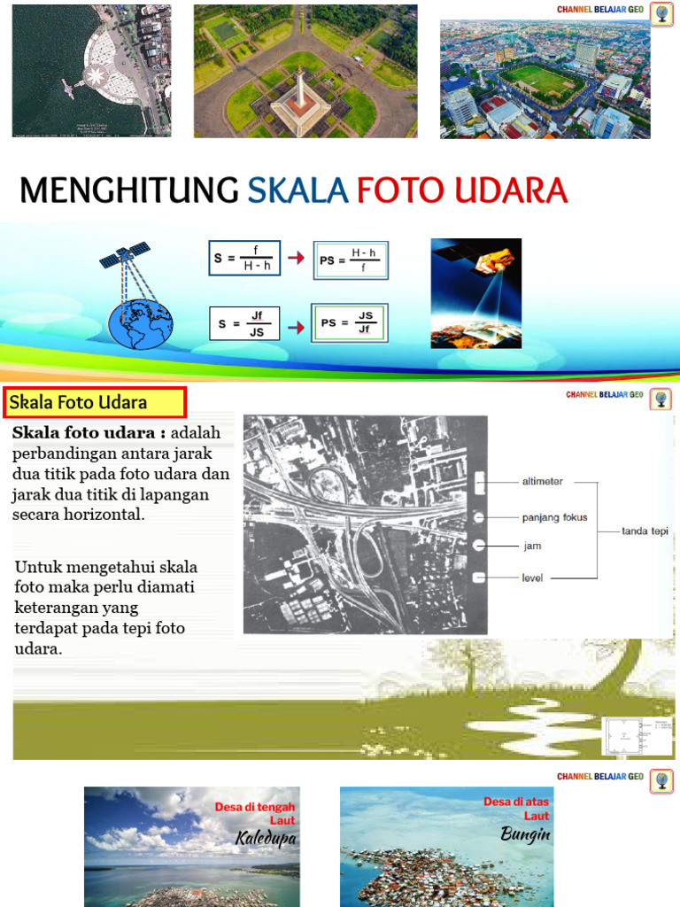 Menghitung Skala Foto Udara..Pps | PDF