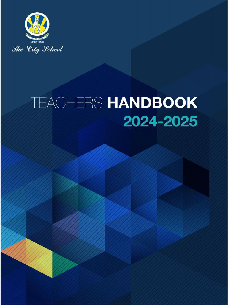 Teachers Handbook 2024-25 | PDF