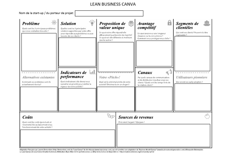 Lean Canvas - 2020 | PDF