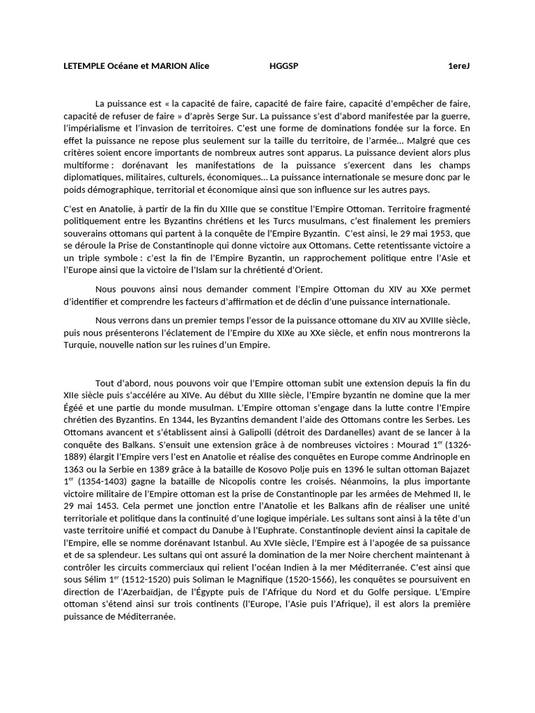 Compo Empire Ottoman | PDF