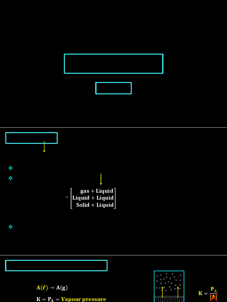 Liquid Solution L1 | PDF | Vapor | Transparent Materials