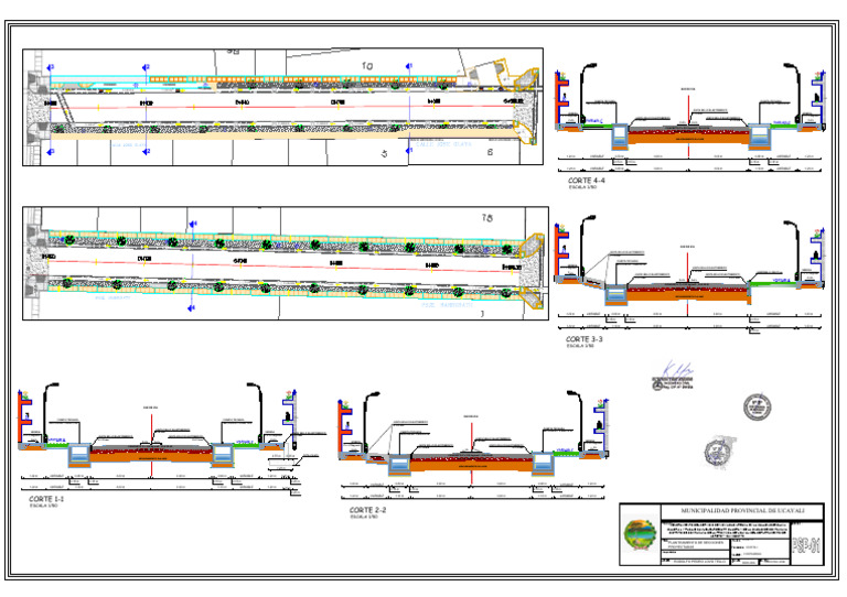Secciones Proyectadas-Secciones Proyec | PDF