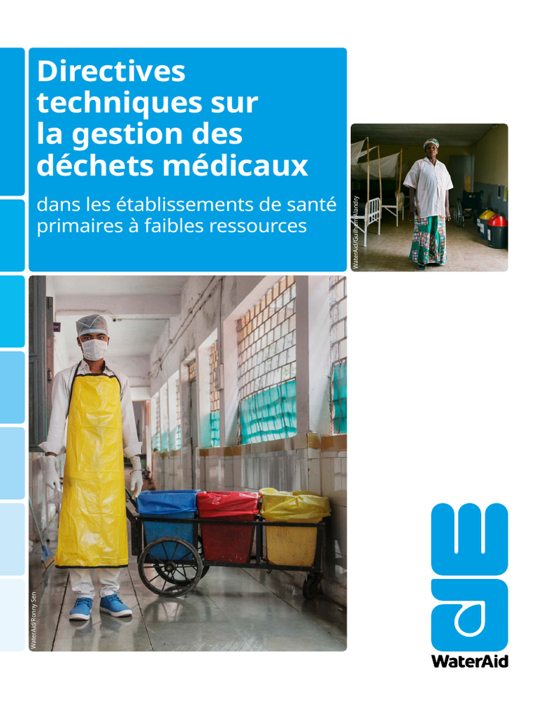 Directives Techniques Sur La Gestion Des Dechets Medicaux Dans Les ... Directives Techniques Sur La Gestion Des Dechets Medicaux Dans Les ...