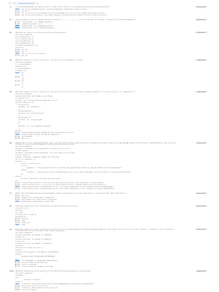Graded Quiz Modules 7 and 8 Coursera | PDF