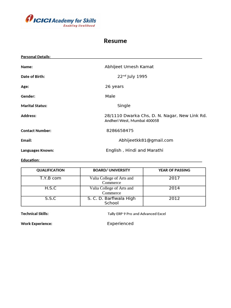 Abhijeet Resume-1 | PDF