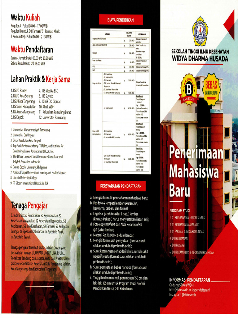 Brosur PMB 2023-2024 | PDF
