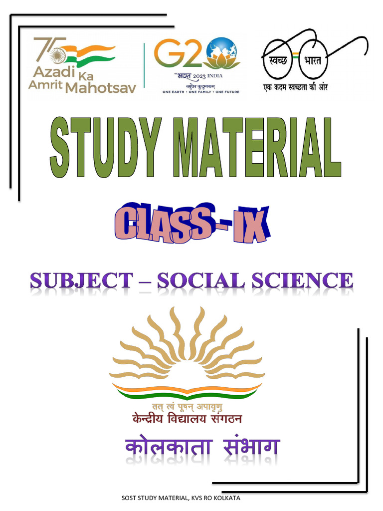 Class-9 SST | PDF