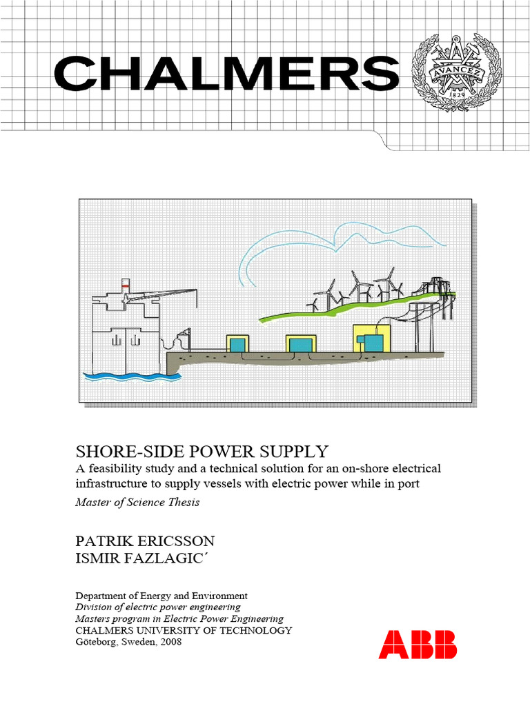 ABB Master Thesis Shore Side Power Supply 2008 | PDF