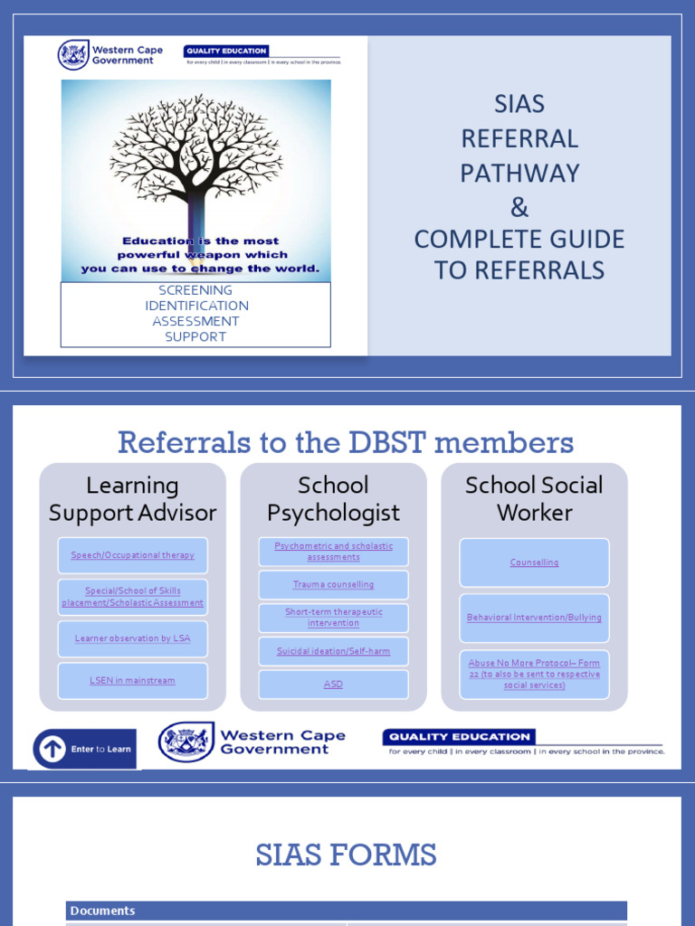 2024 Sias Referral Pathway Guide | PDF | Attention Deficit ...