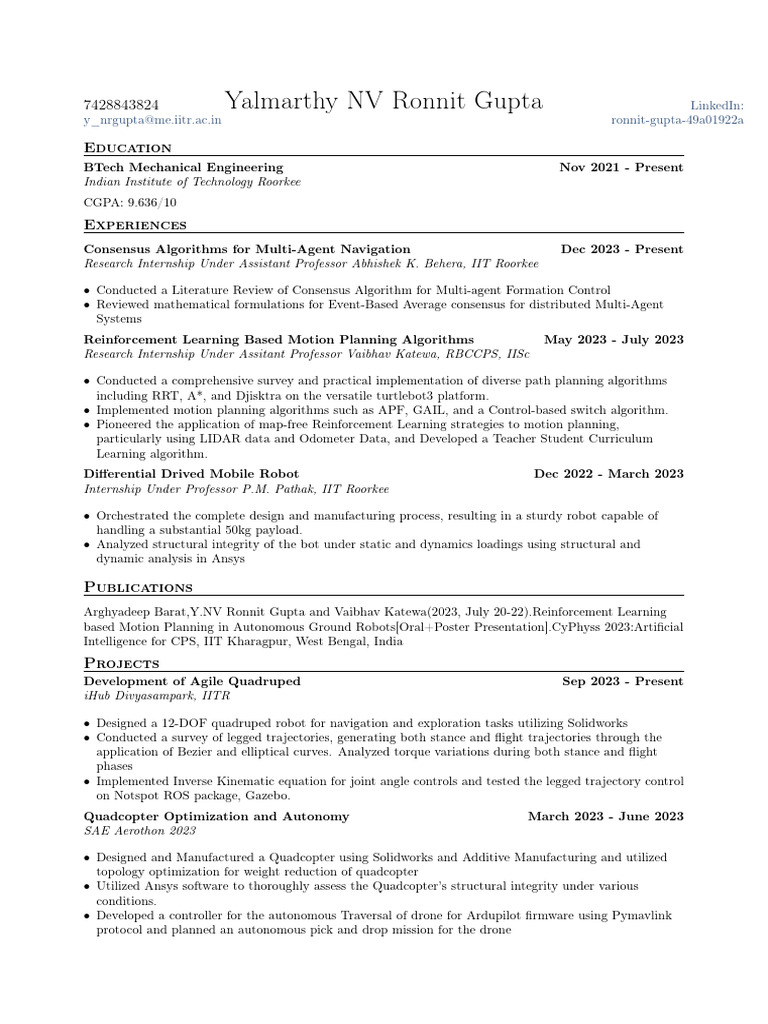 Resume (2) | PDF