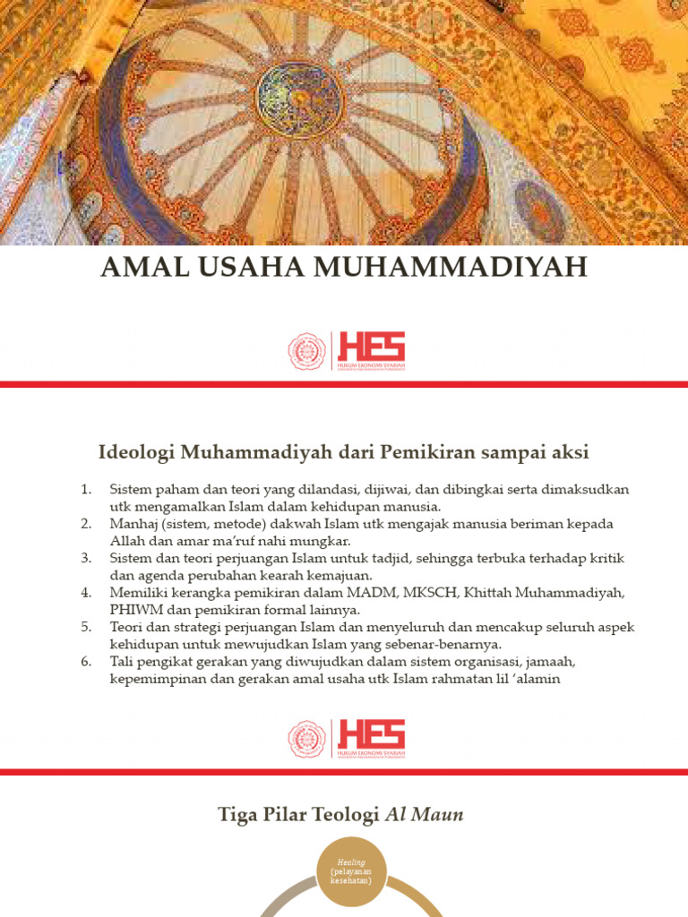 Amal Usaha Muhammadiyah | PDF