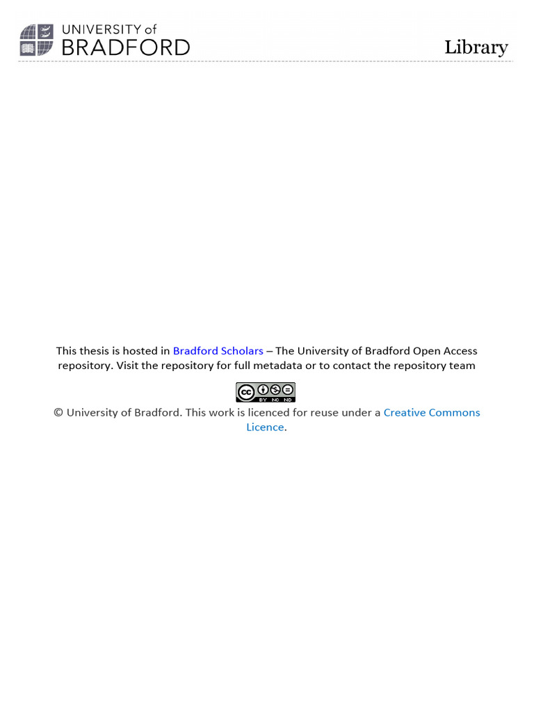 University of Bradford Ethesis | PDF