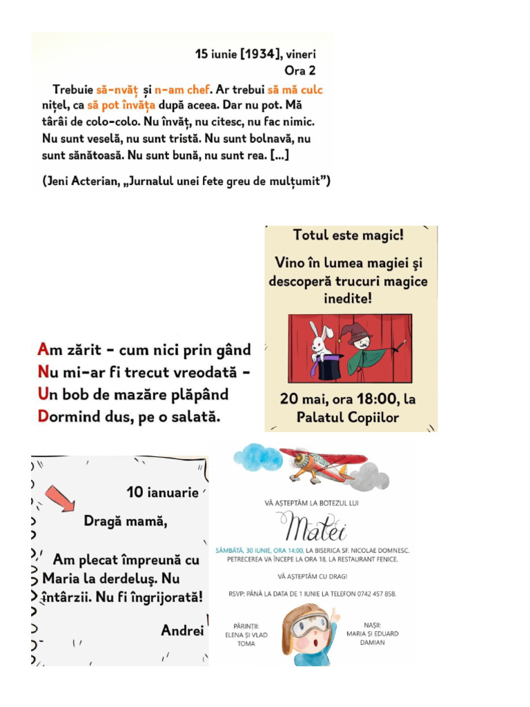 Textul Nonliterar | PDF