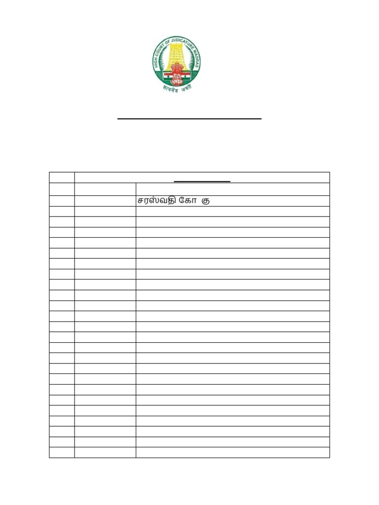 Cuddalore Rejection List | PDF