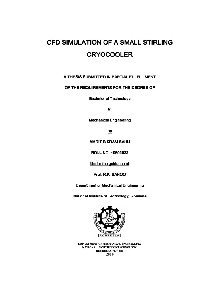 CFD Cooler | PDF | Continuum Mechanics | Technology & Engineering