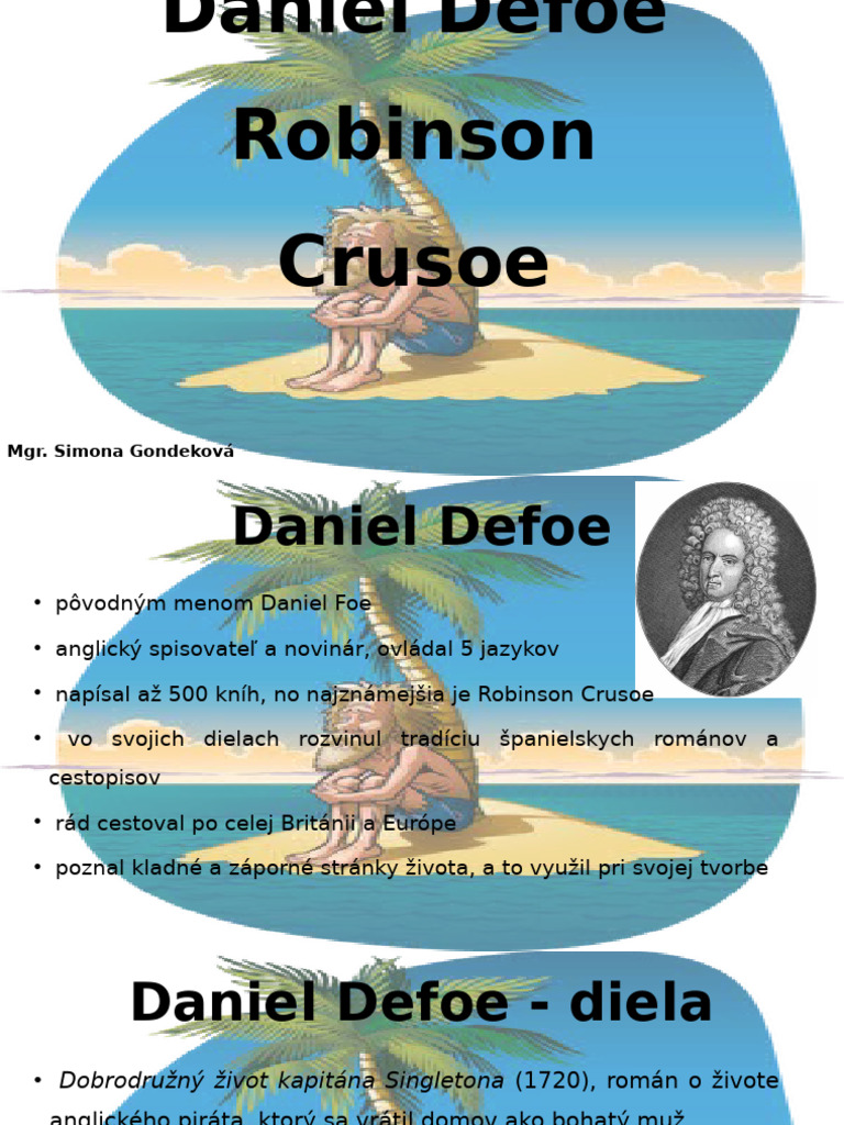 Daniel Defoe - Robinson Crusoe 3 | PDF