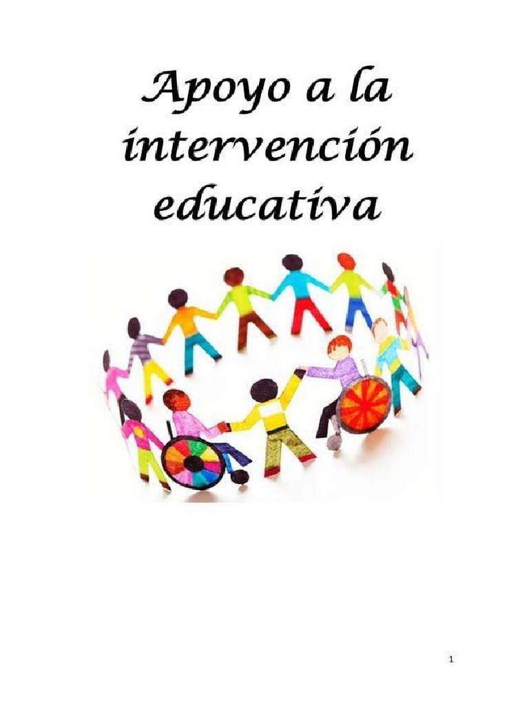 Resumen Apoyo A La Intervencion Educativa | PDF