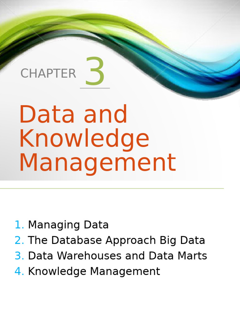 ch03_DATA_KNOWLEDGE | PDF