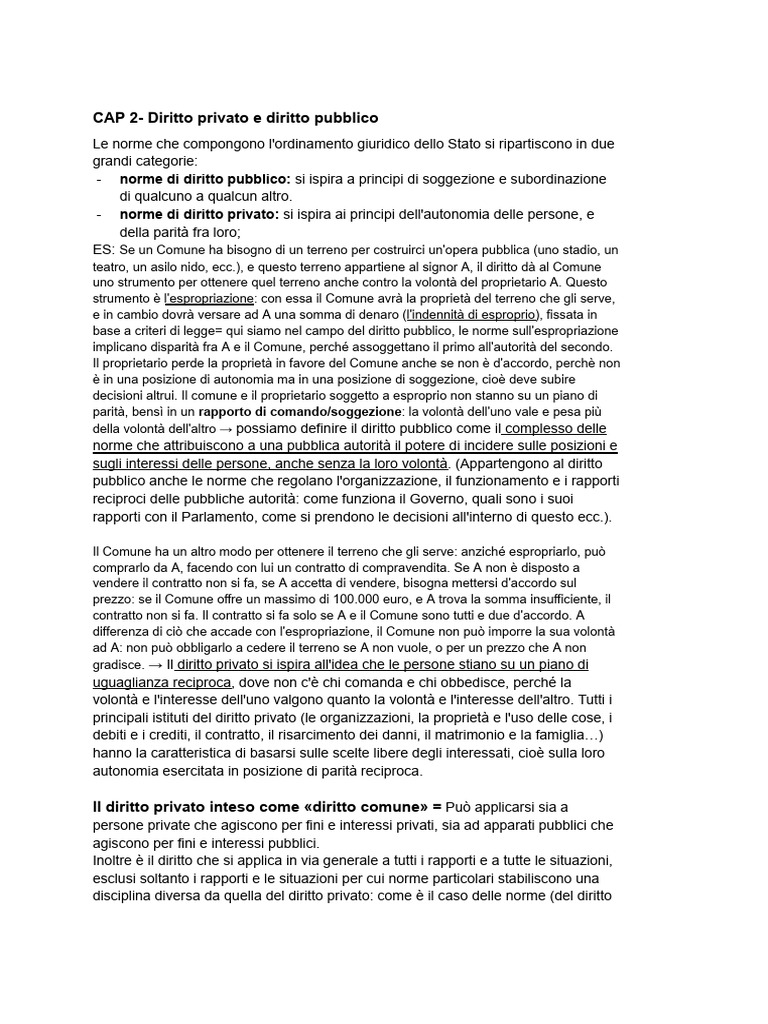 Diritto Privato Capitolo 2 Roppo | PDF