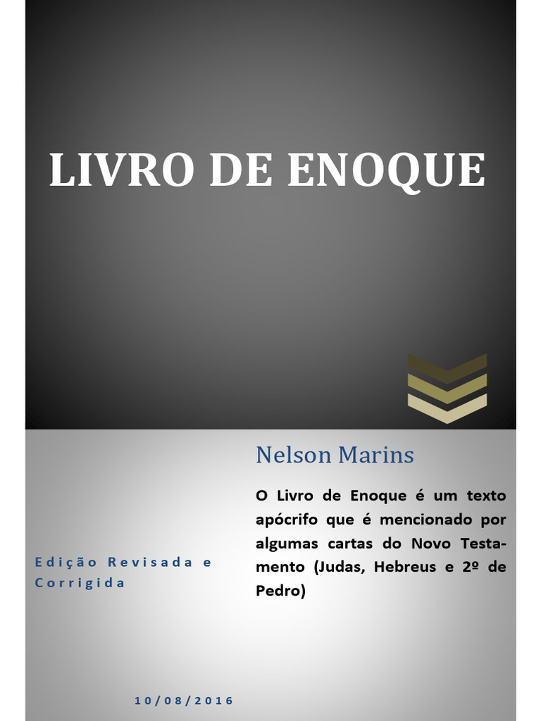 Livro de Enoque (I, II & III) - Nelson Marins | PDF