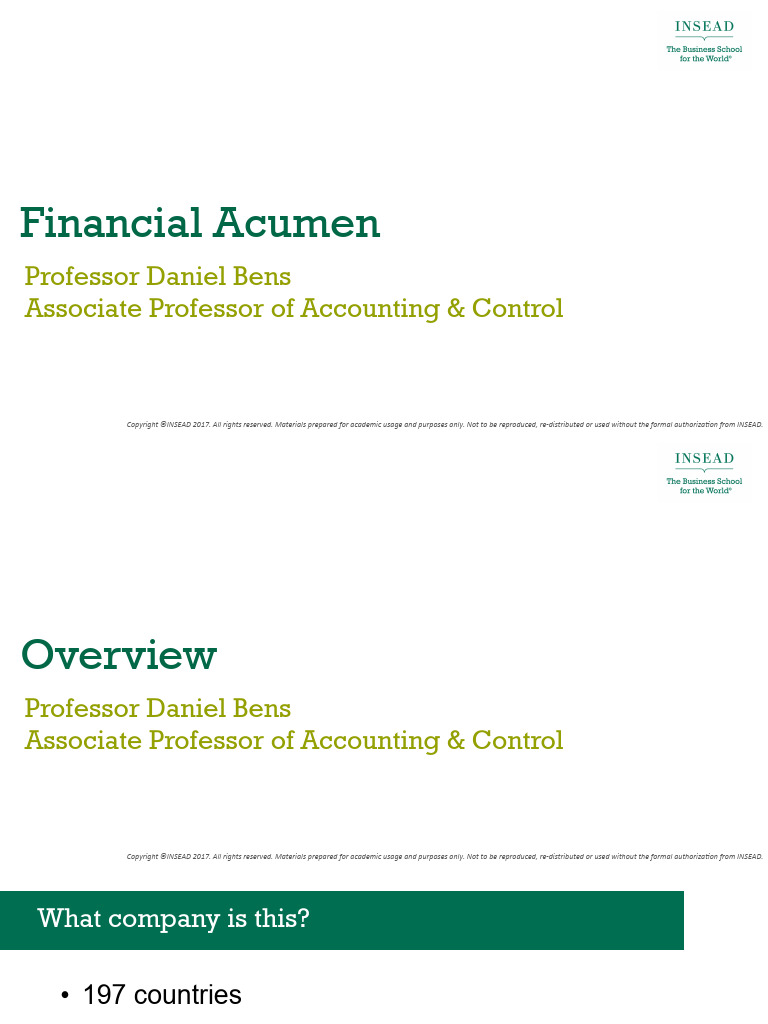 FFA Module 1_handout | PDF