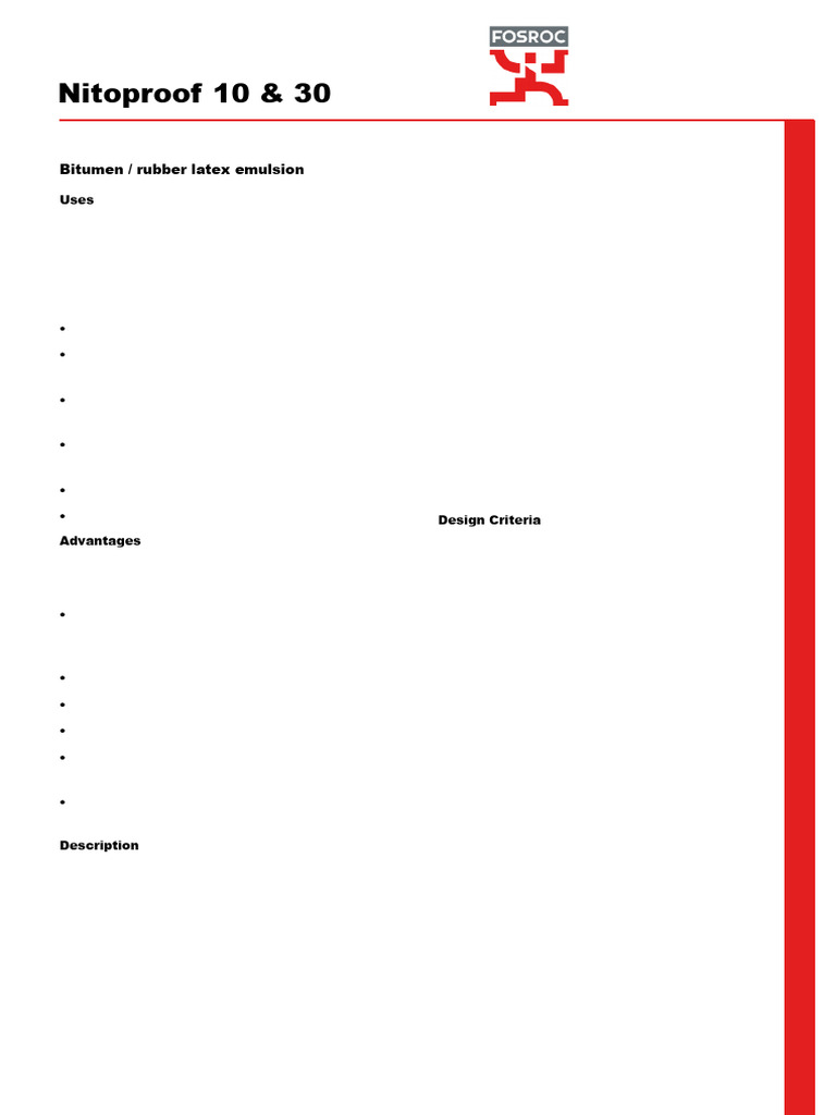 5 Nitoproof 1030 | PDF