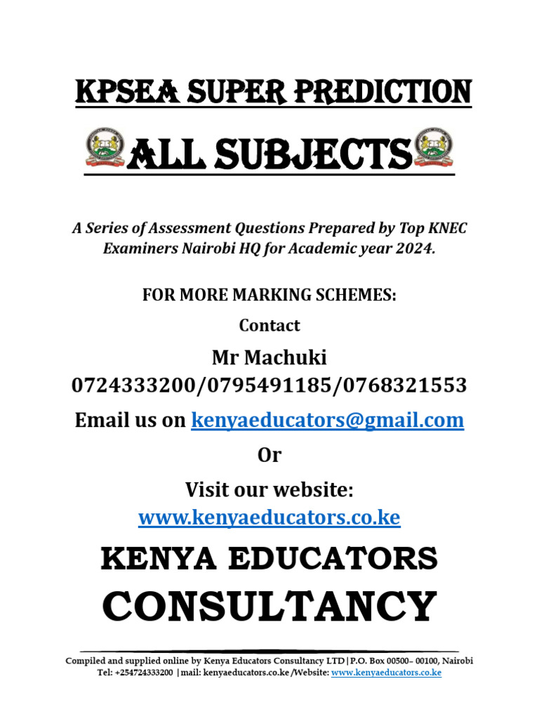 Kpsea 2024 Super Prediction | PDF