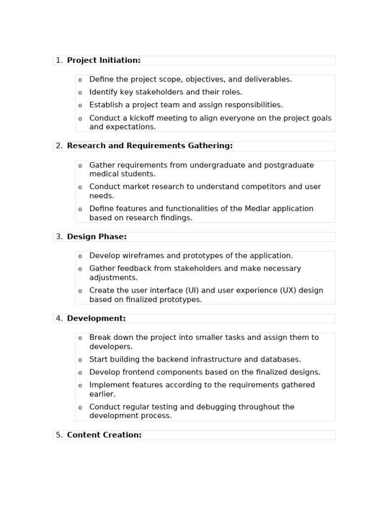 Project Initiation | PDF