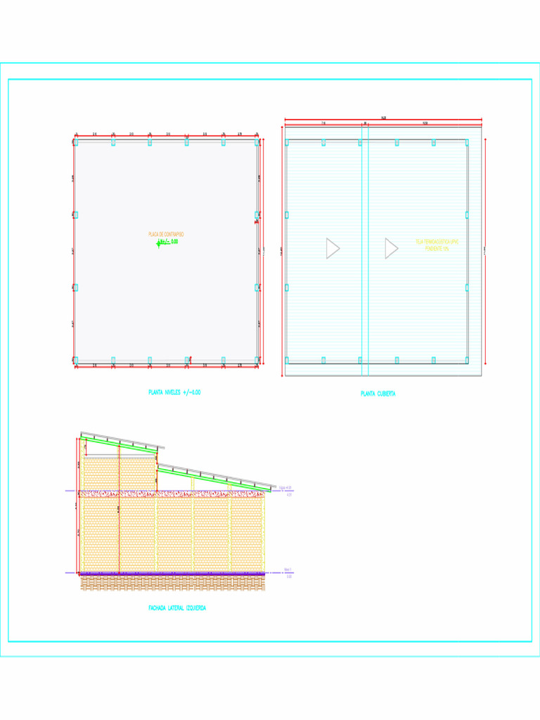 Plano Bodega Charalá | PDF