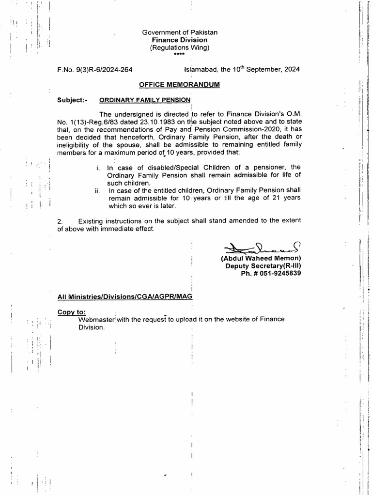 Circular 10092024 1 | PDF