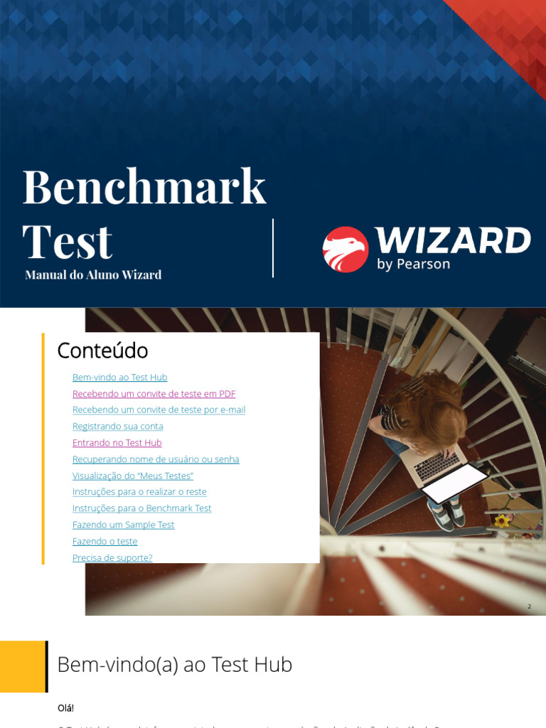 Manual Do Aluno Wizard - Benchmark Test | PDF