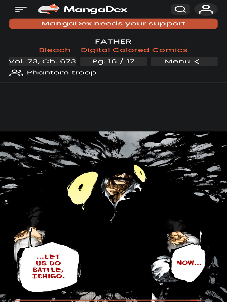 16 Chapter 673 - Bleach - Digital Colored Comics - MangaDex | PDF