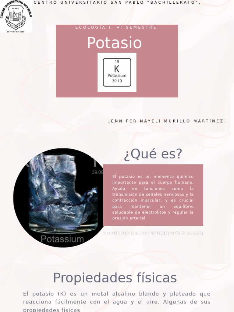 Potasio | PDF