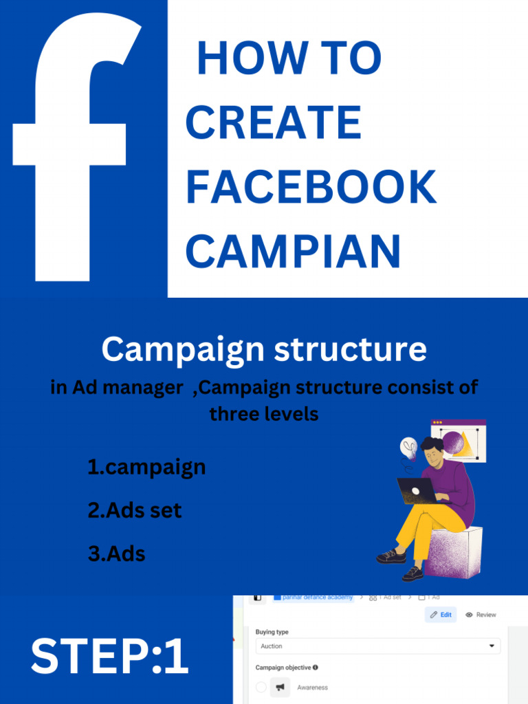 How To Set A Facebook Campian | PDF