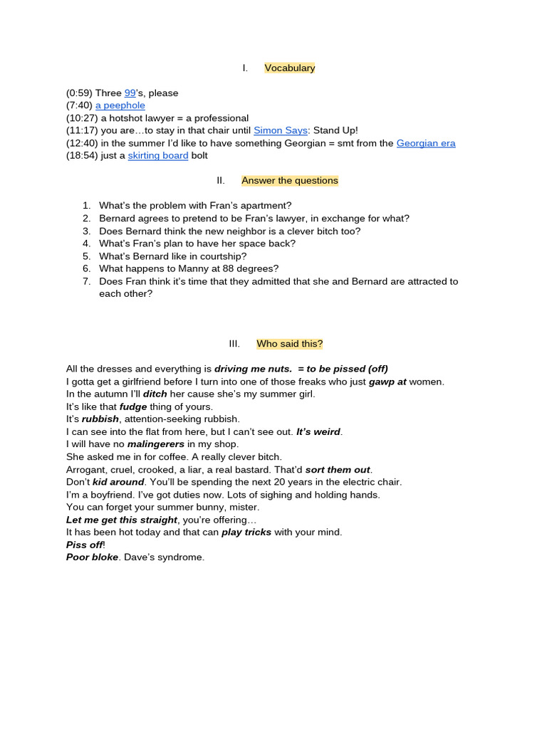 Comedy Script Analysis | PDF