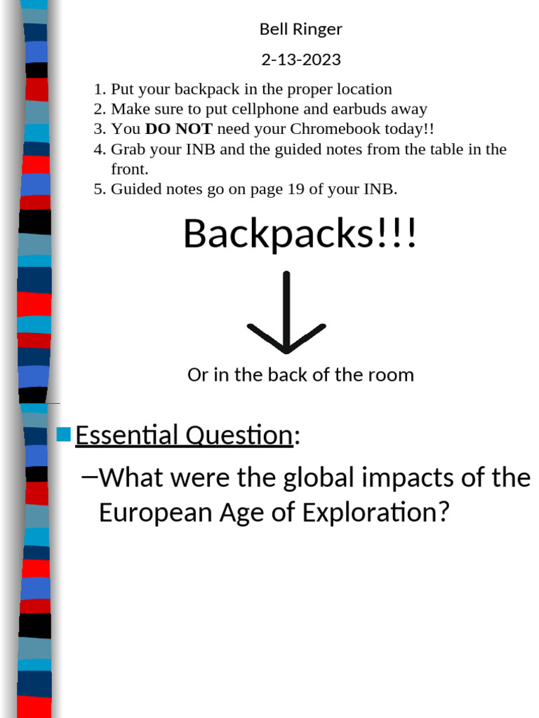Impact of Exploration PPT | PDF