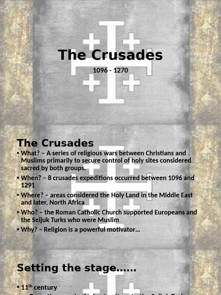 The Crusades | PDF