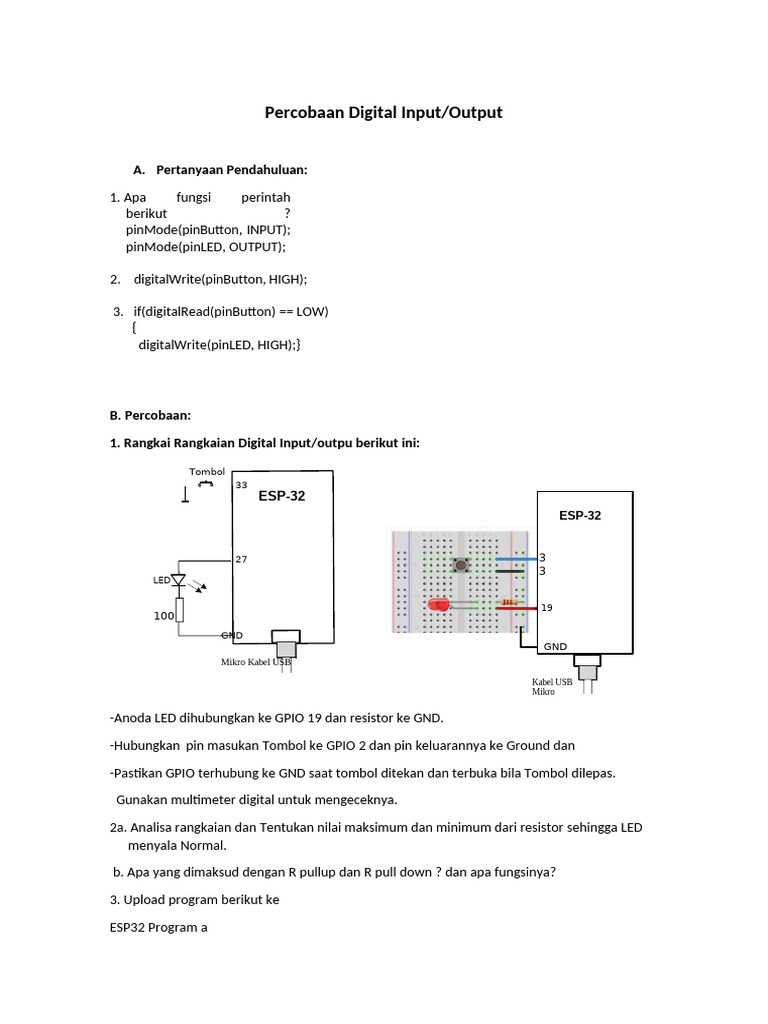 Percobaan_Digital_Input | PDF