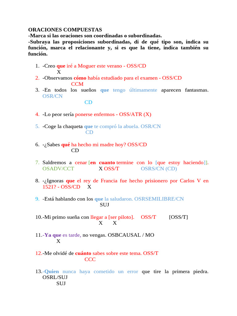 Corrección Sintaxis | PDF
